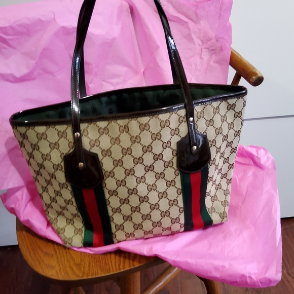 Gucci | Bags | Gucci Vintage With Cherry Line | Poshmark